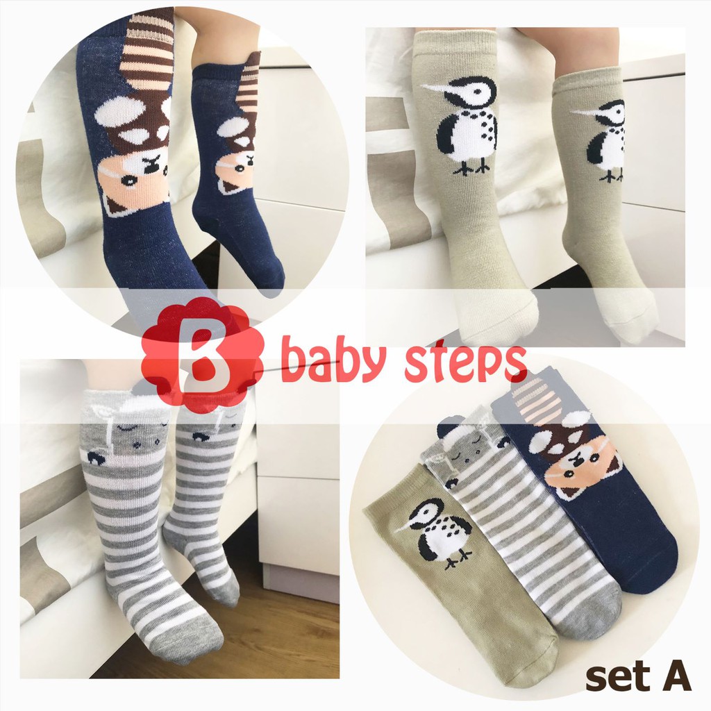 Coolbi Kids Baby High Knee Socks Medyas -BA34 Baby Knee High Socks ...