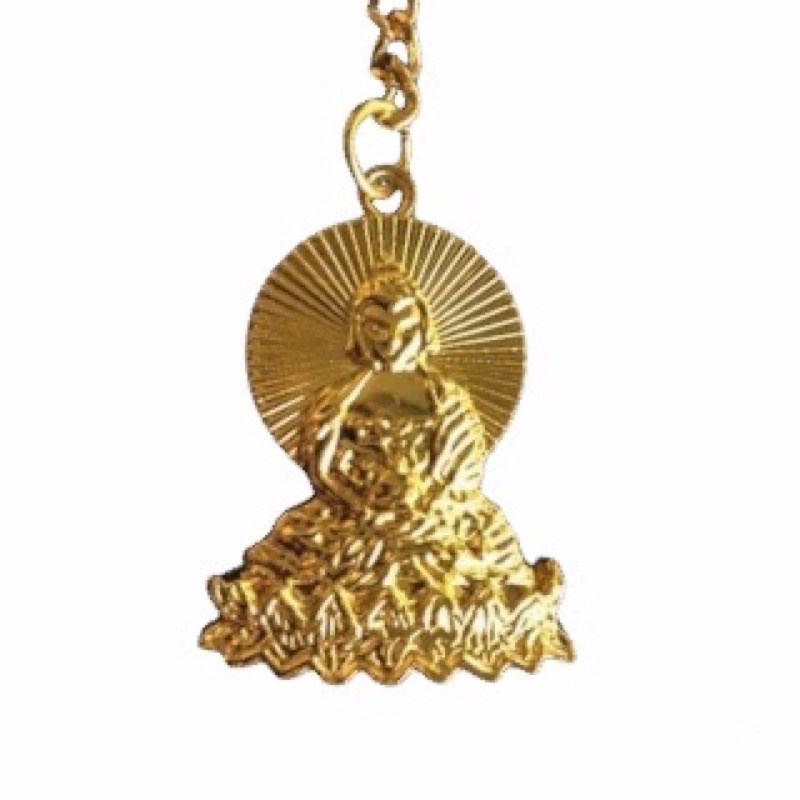 Gold Metal Medicine Buddha keychain (Panda World) | Shopee Philippines