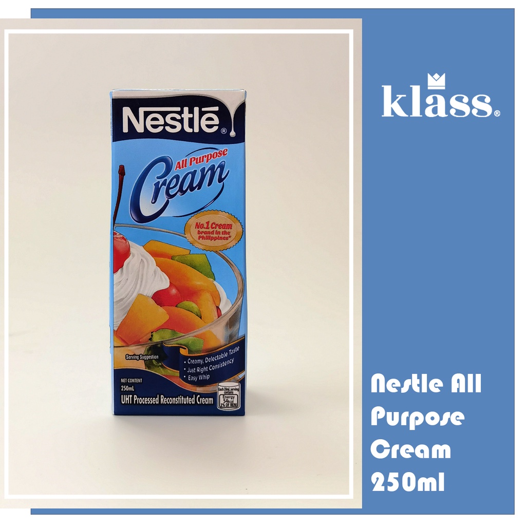 Nestle All Purpose Cream 250ml (Cooking Cream) | Shopee Philippines