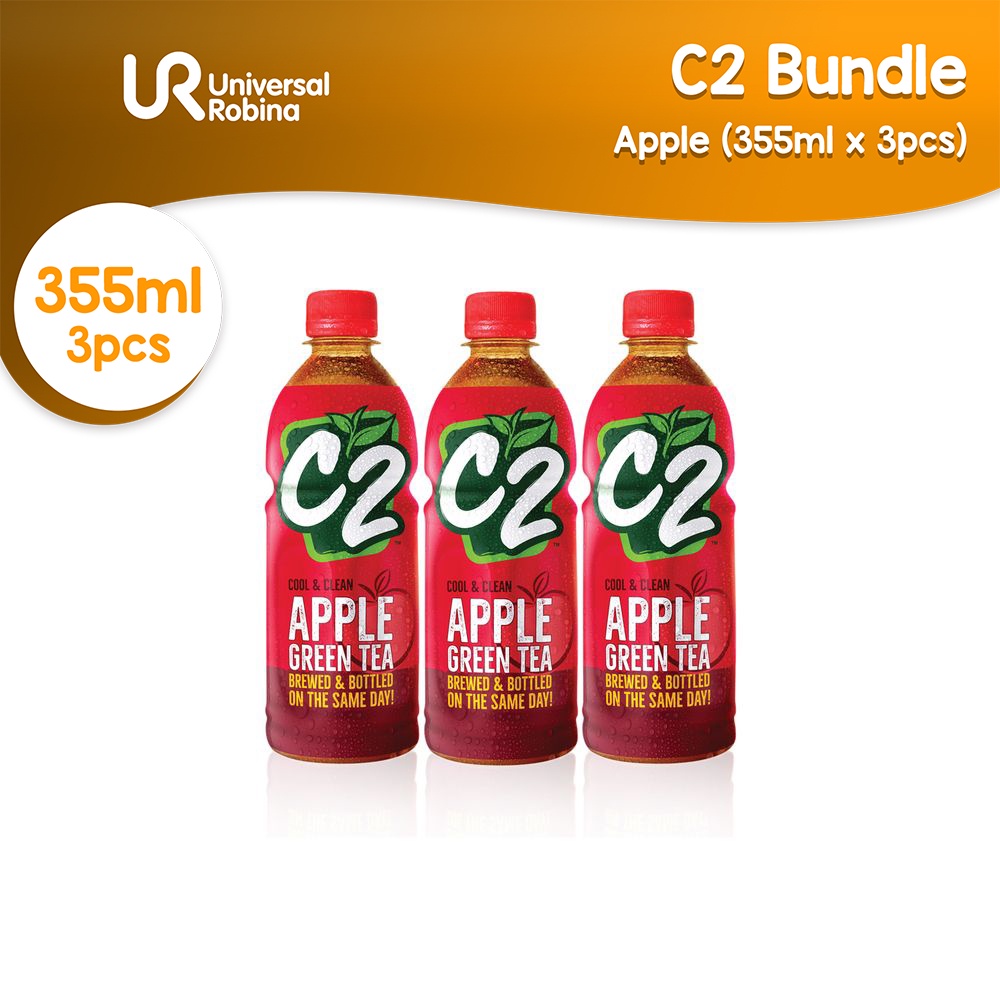 3 x C2 Apple Green Tea (355ml) | Shopee Philippines