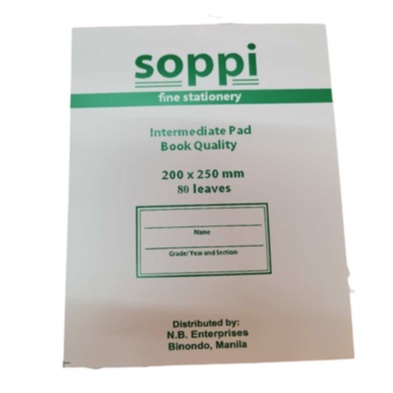 Intermediate pad 80leaves【Soppi】per pad | Shopee Philippines