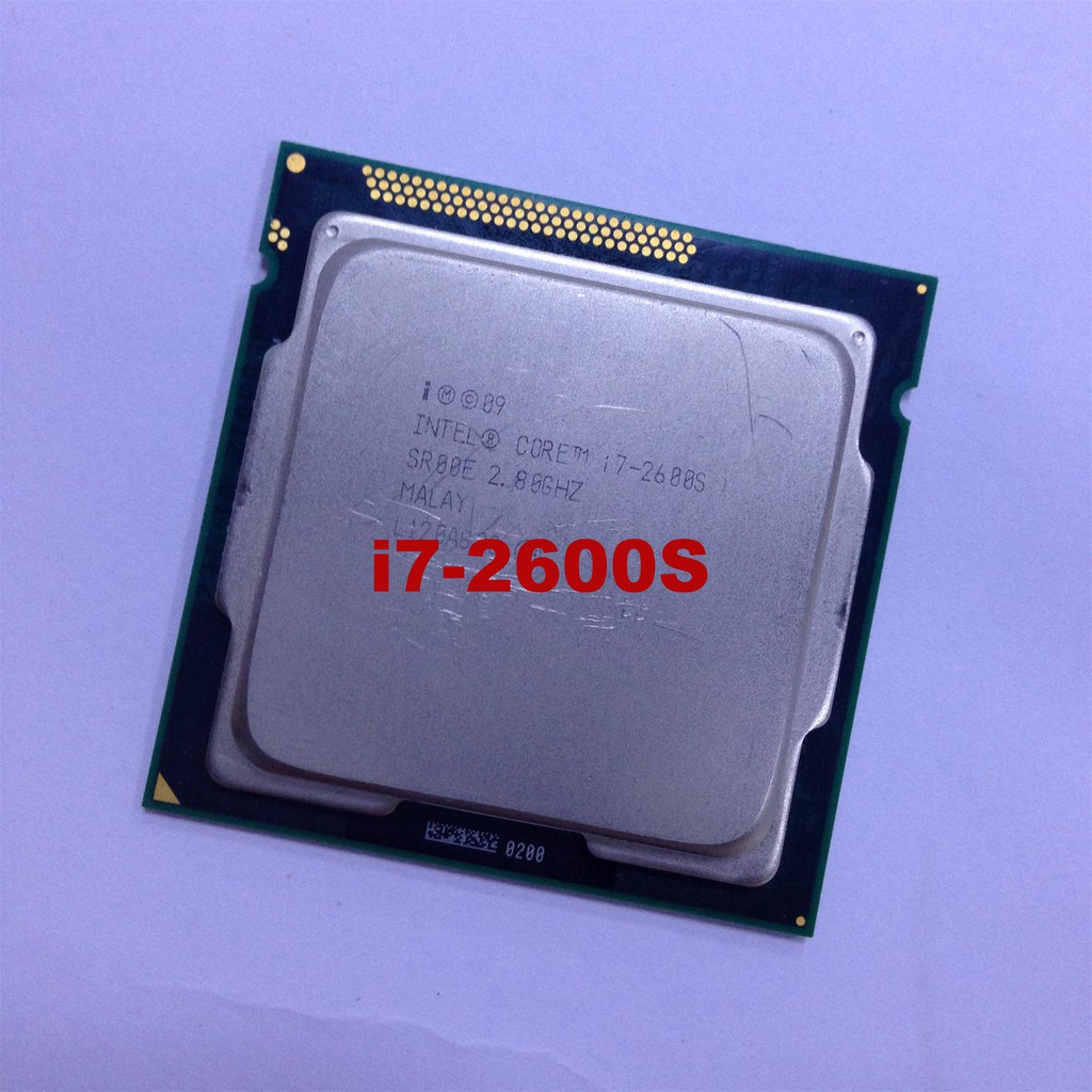 Intel Core i7-2600S Processor Socket 1155 (Used) | Shopee Philippines