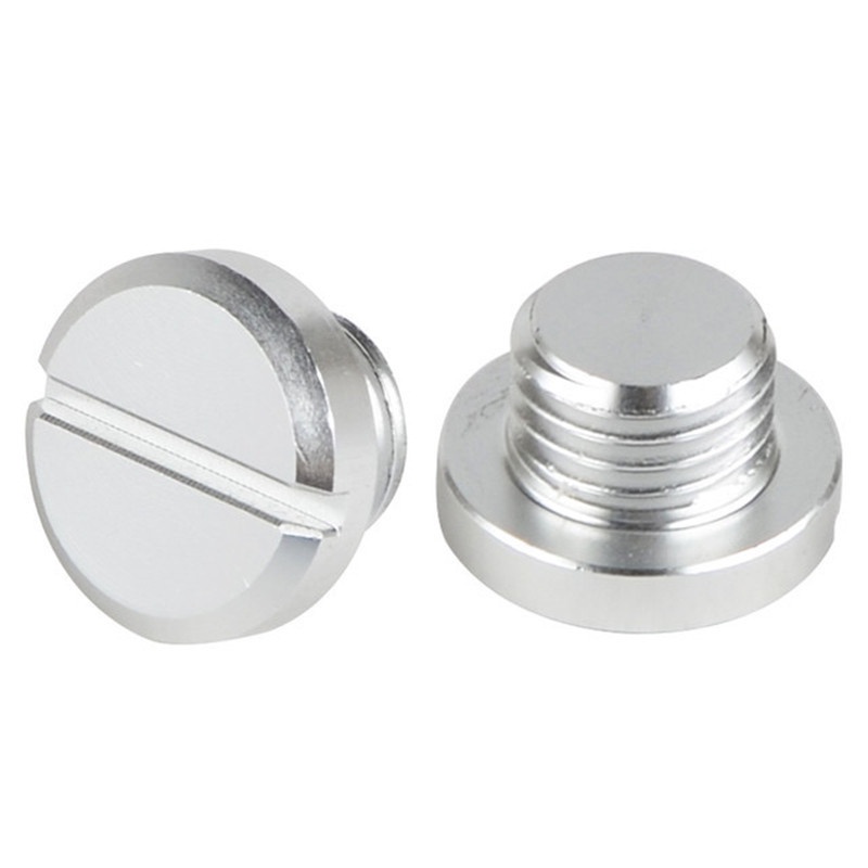 1Pair Universal Motorcycle Mirror Hole Plug 10mm Screw CNC M10*1.25 ...