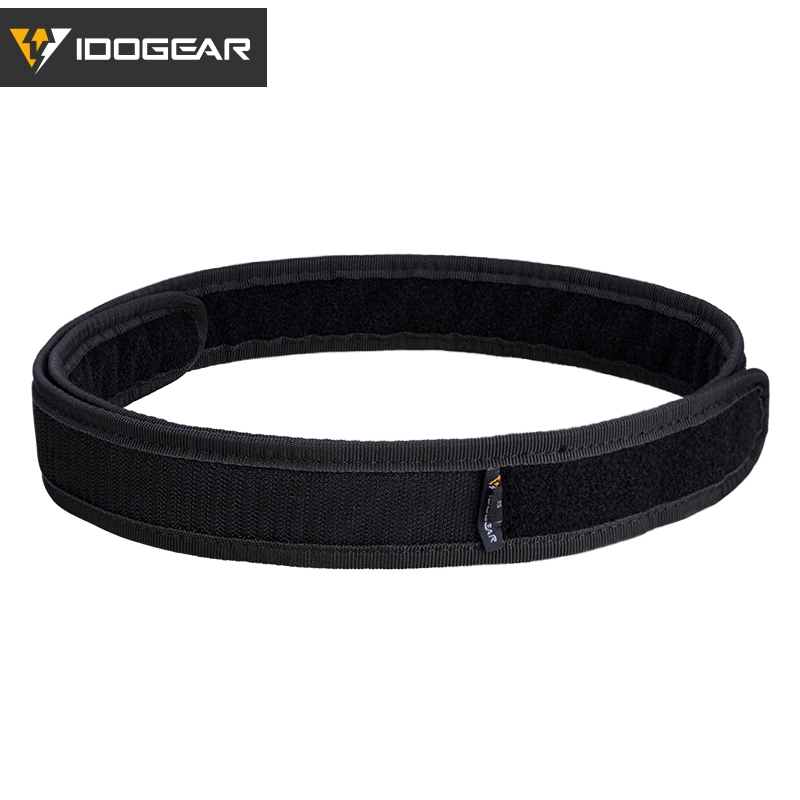 IDOGEAR Tactical Inner Belt Sports Belt 1.7" Waist Belt Nylon Black ...