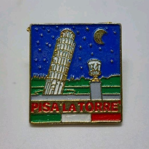 Pisa La Torre Italy Collectible Lapel Pin Badge Collection | Shopee ...