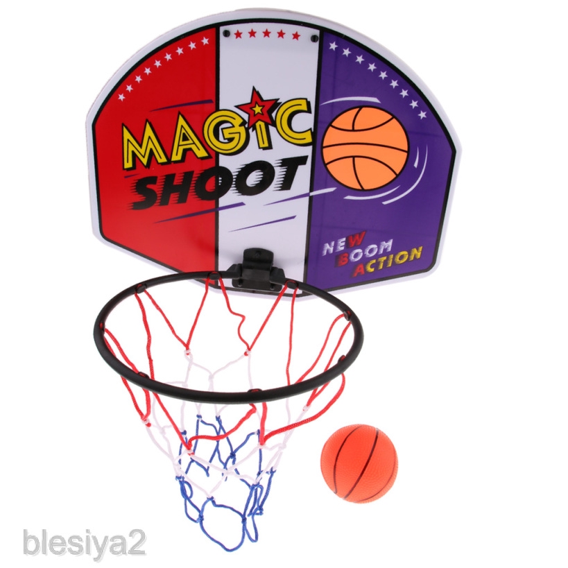 Indoor Mini Basketball Hoop Backboards Kits Door Wall Mounted Kids Toys ...