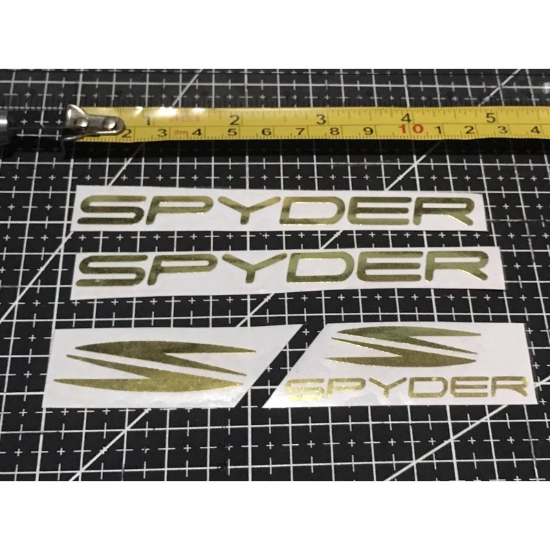 Spyder Helmet Decals set. | Shopee Philippines