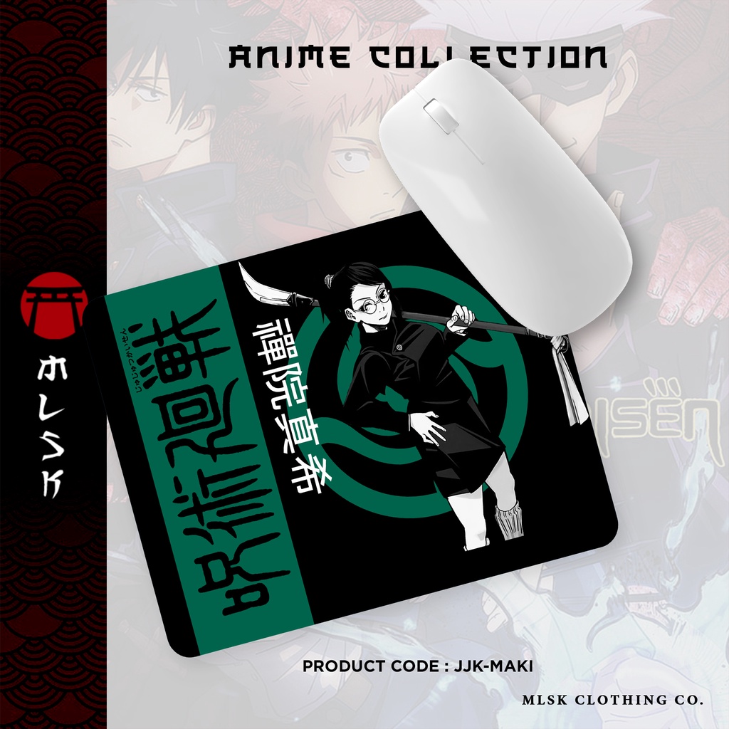 JUJUTSU KAISEN ANIME MOUSE PAD ITADORI GOJO FUSHIGURO KUGISAKI MAKI ...