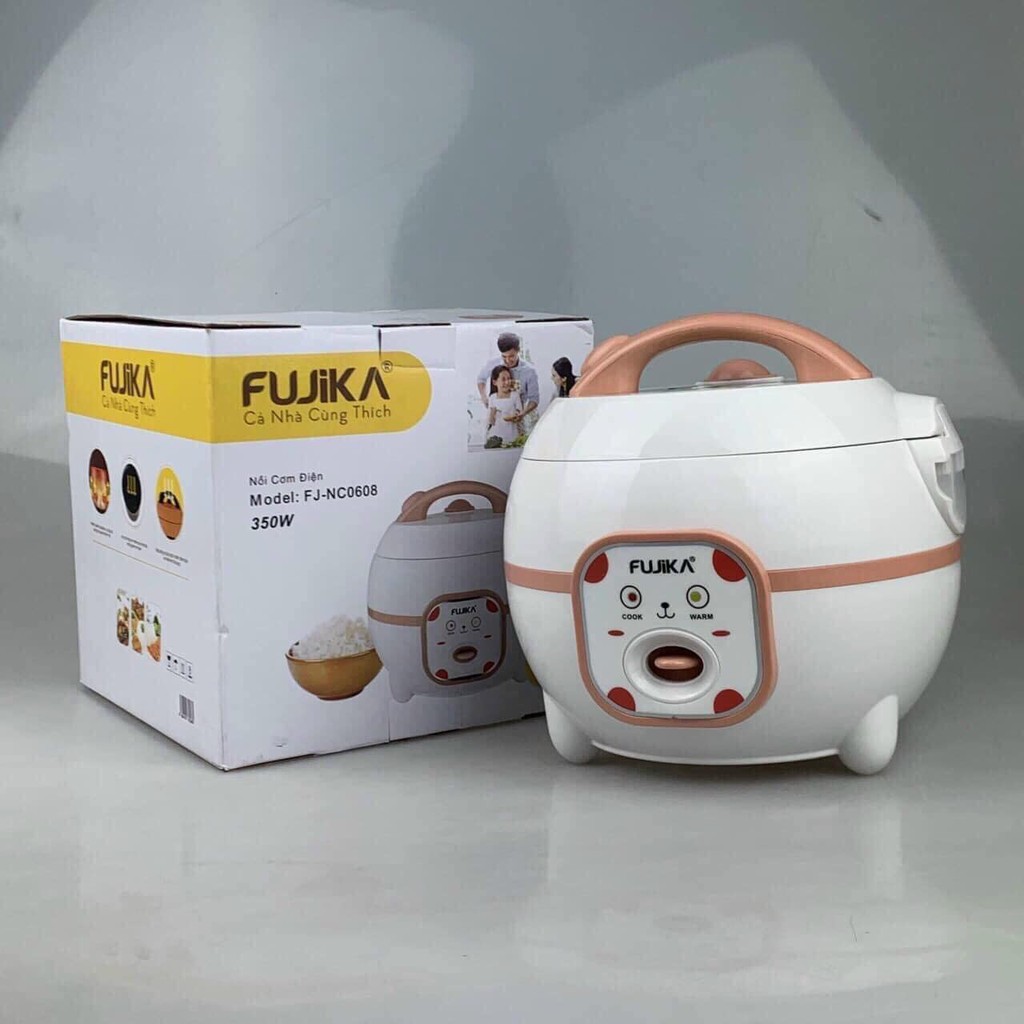 Fujika 0.8L mini rice cooker | Shopee Philippines