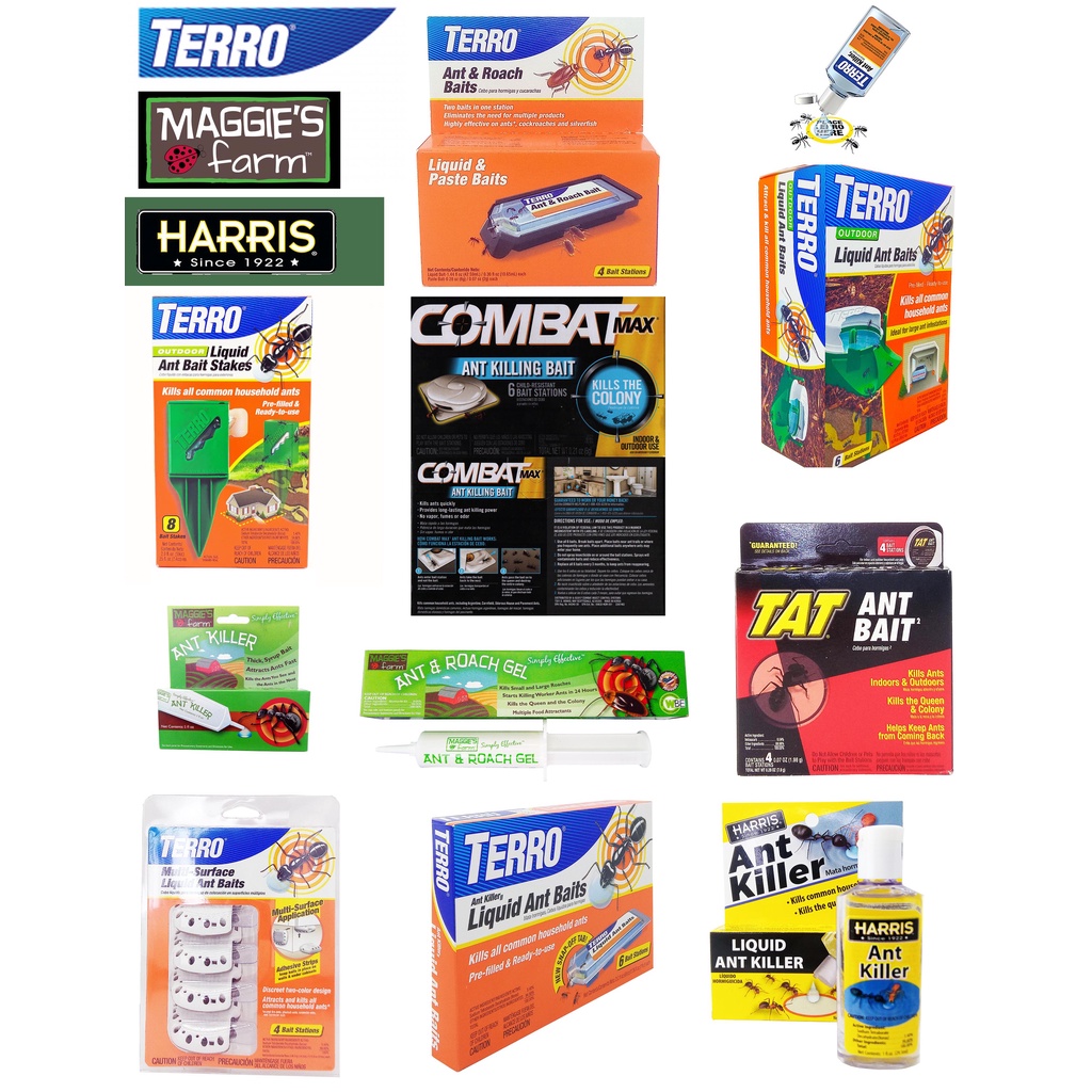 ANT BAITS TERRO HARRIS MAGGIES TAT COMBAT _ALS2127 | Shopee Philippines