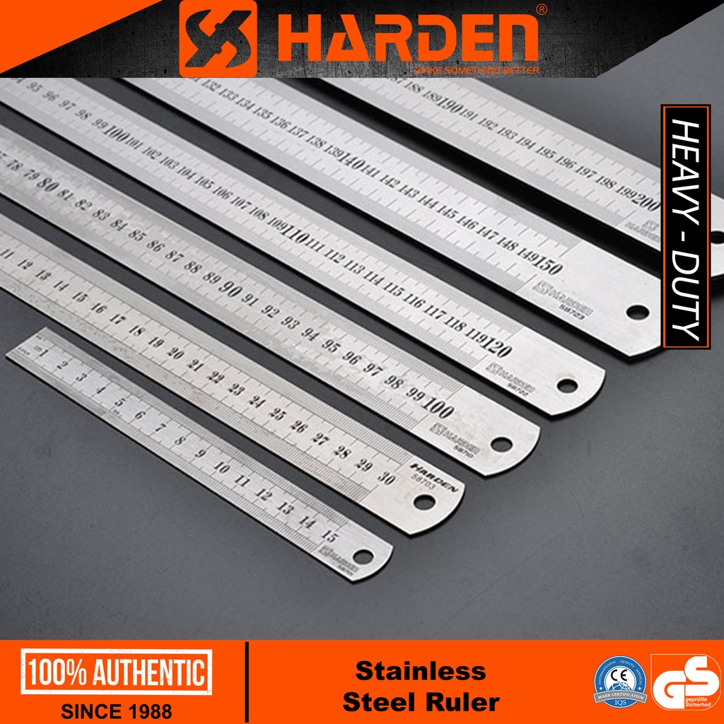 Harden Stainless Steel Ruler Metal Measuring 1000,1200,1500mm | Shopee ...