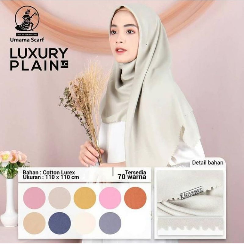 Luxury LASERCUT UMAMA PLAIN RECTANGULAR / NEWEST PREMIUM PARTY HIJAB ...