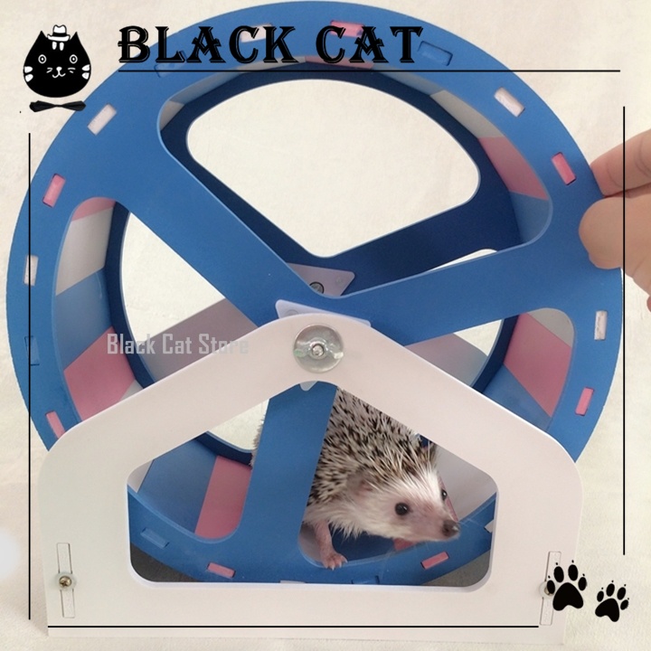 28*28cm Happy Circus Running Wheel Small Pet Fitness Wheel Hedgehog ...