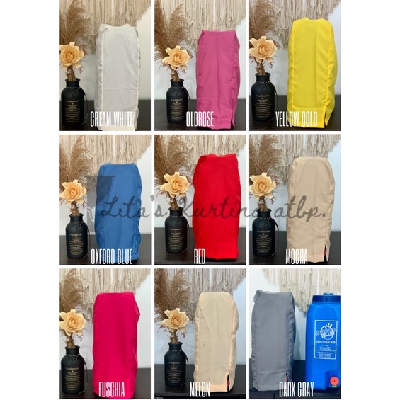 WATER GALLON COVER plain colors (onhand, COD nationwide) | Shopee ...