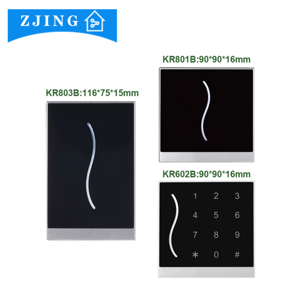 ZK KR801B KR802B KR803B IP65 Waterproof Wiegand26 34 Smart RFID Card ...