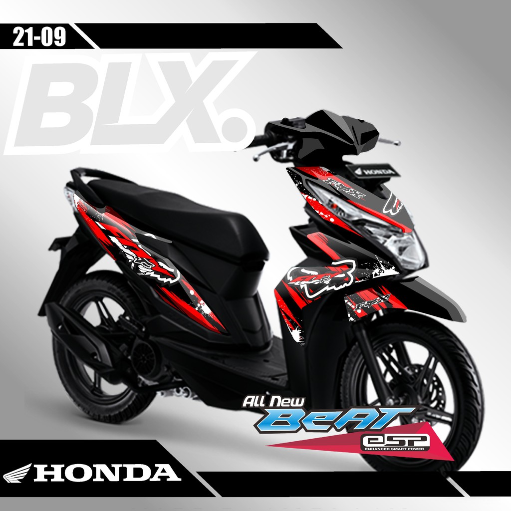 Decal Sticker Honda Beat street Full Body 2017 2019-decoration esp cw ...