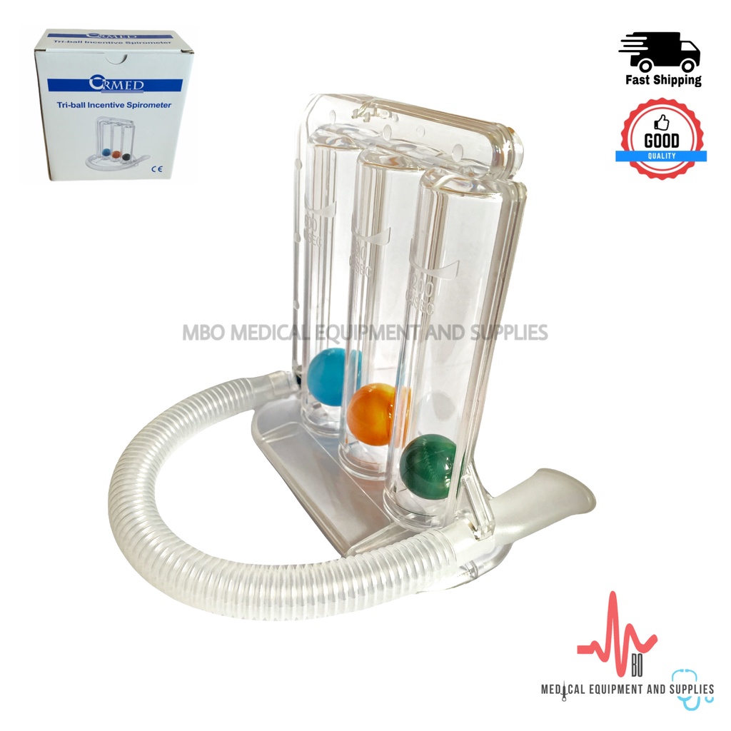 Ormed Incentive Spirometer, Tri-ball | Shopee Philippines
