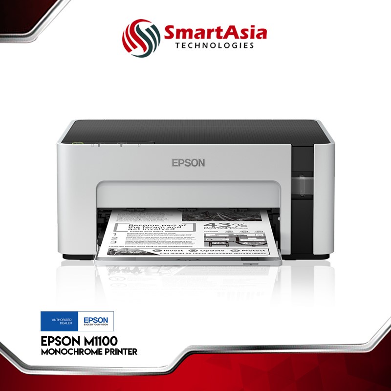 Epson M1100 Monochrome Printer (Print, 005 Black Ink) | Shopee Philippines