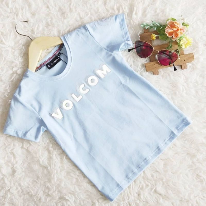 VOLCOM BABY BLUE TOP 338025 1-6 years | Shopee Philippines