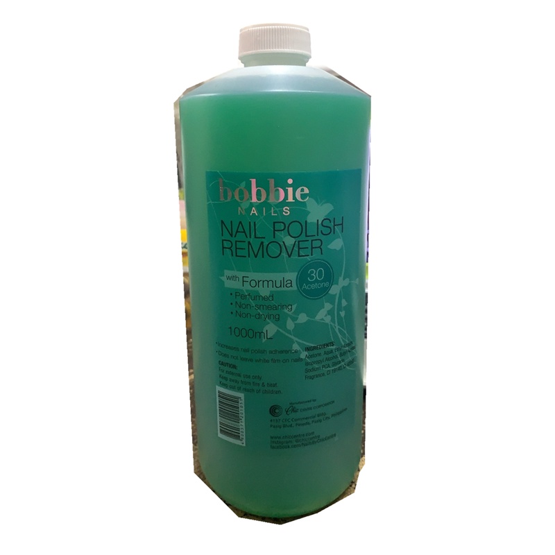Bobbie acetone (1000ml) | Shopee Philippines