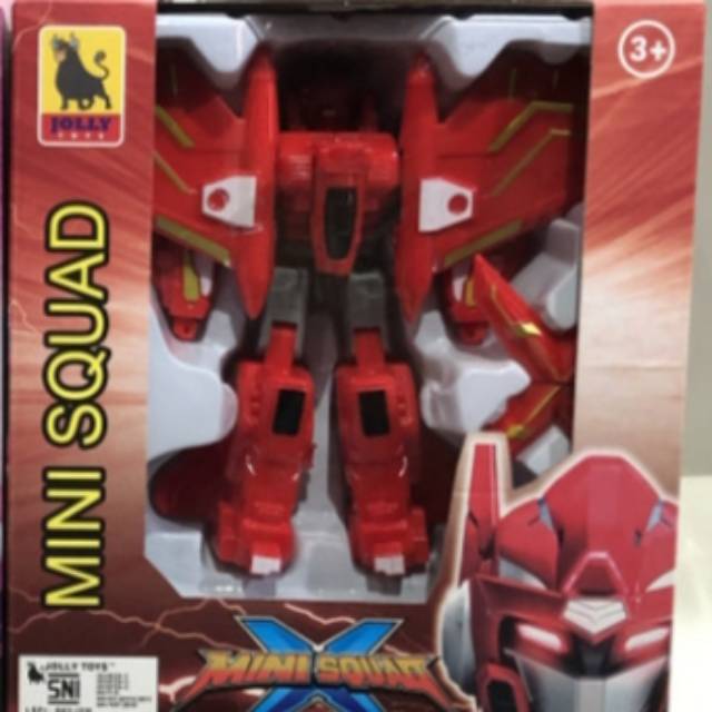 MERAH Mini force X Red M21 brc transformer Robot | Shopee Philippines