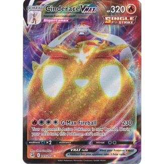 Cinderace VMAX - 45/264 - Ultra Rare Sword & Shield: Fusion Strike ...