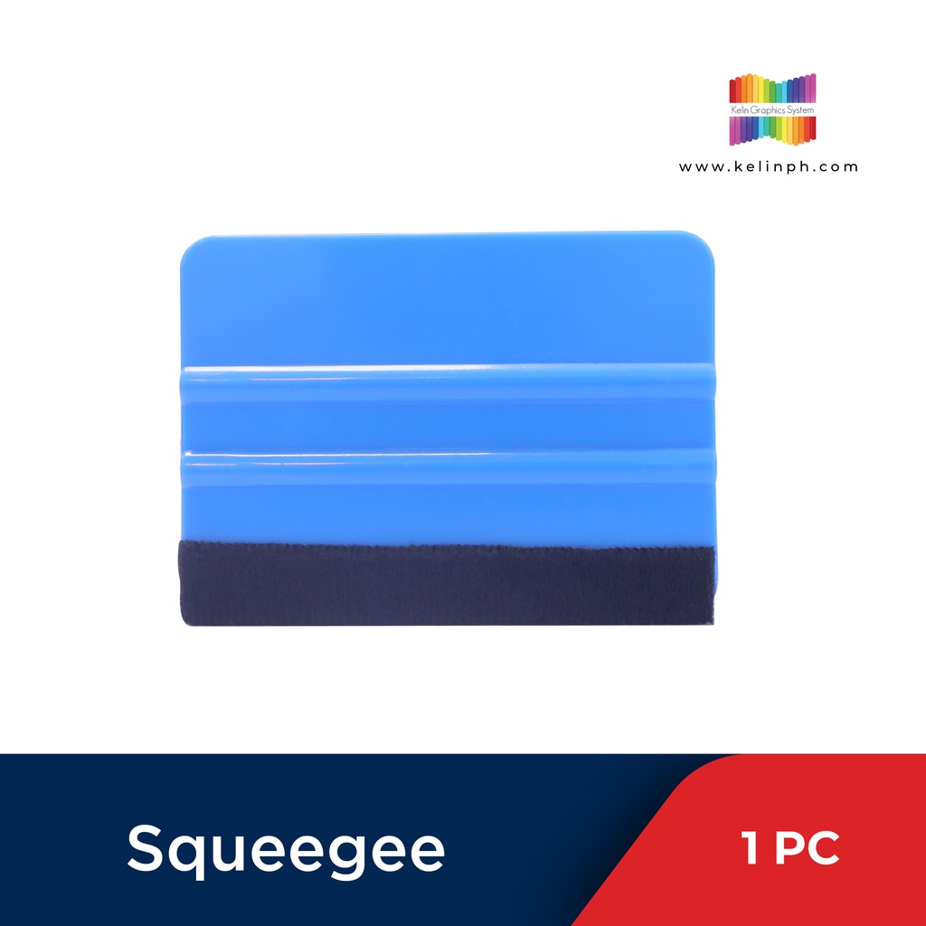 KGS Squeegee Decal Wrap & Triangular Film Scraper for Vehicles, Walls, Windows, Other Smooth ...