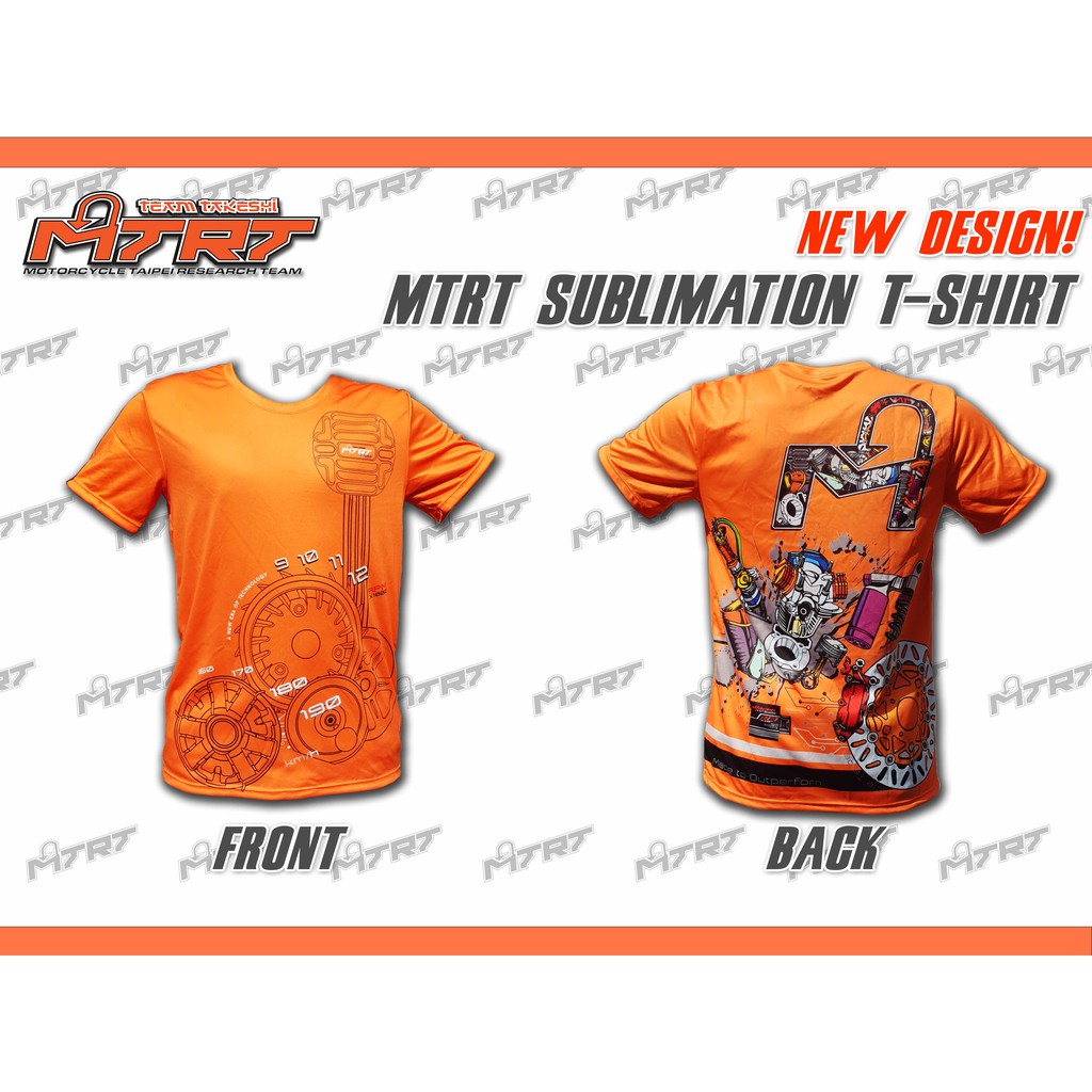 MTRT SUBLIMATION T-SHIRT | Shopee Philippines