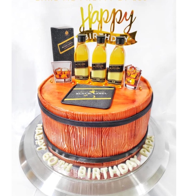 Printed Black Label cake Toppers / Johnnie Walker cake toppers ...