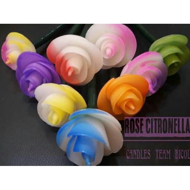 ROSE CITRONELLA CANDLE | Shopee Philippines