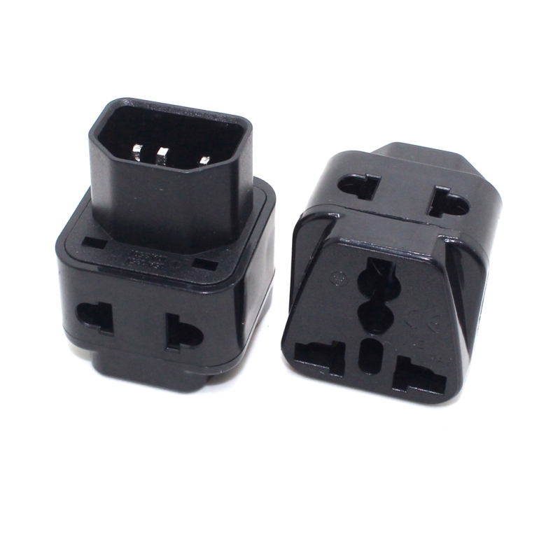 IEC 320 C14 UPS Power Connector Plug, 10A 250V Universal Female AU/US ...