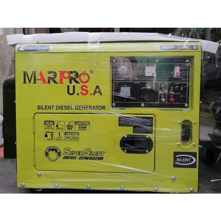 MARPRO 6600WATTS & 7000WATTS DIESEL GENERATOR SILENT TYPE | Shopee ...