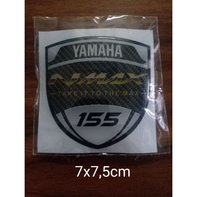 Yamaha NMAX Embossed emblem sticker logo Writing | Shopee Philippines