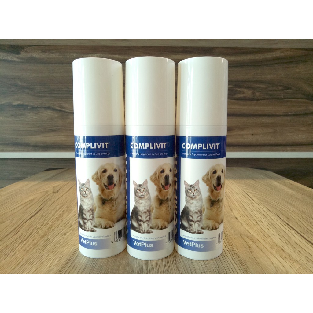 Complivit nutritional supplement for cats and dogs containing essential ...