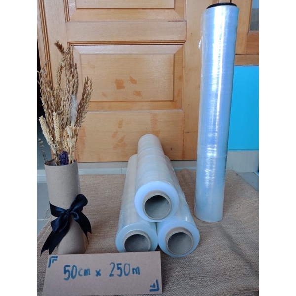 Plastic WRAPPING 50cm x 250m | Stretch FILM | Wreping | Wrapping Goods ...