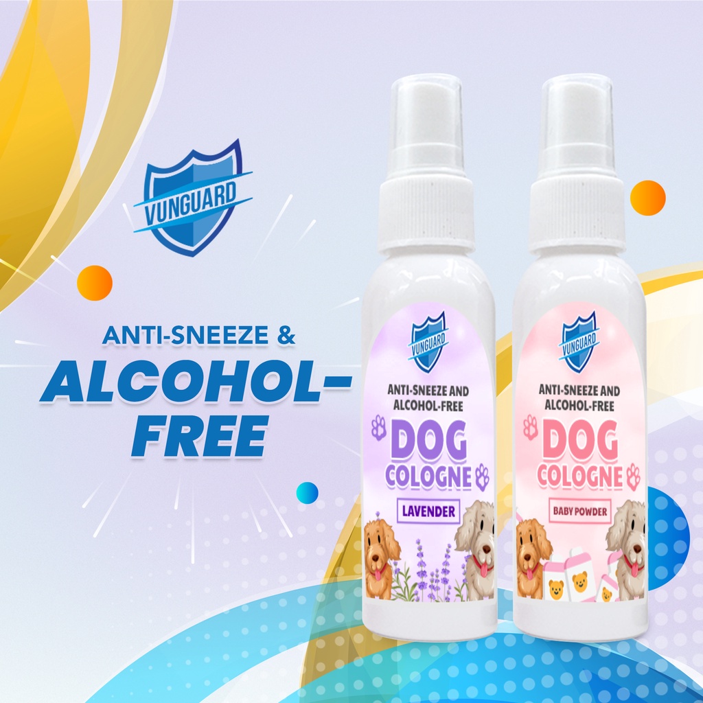 Anti-Sneeze and Alcohol-Free Dog Cologne Baby Powder Scent - 100 mL ...