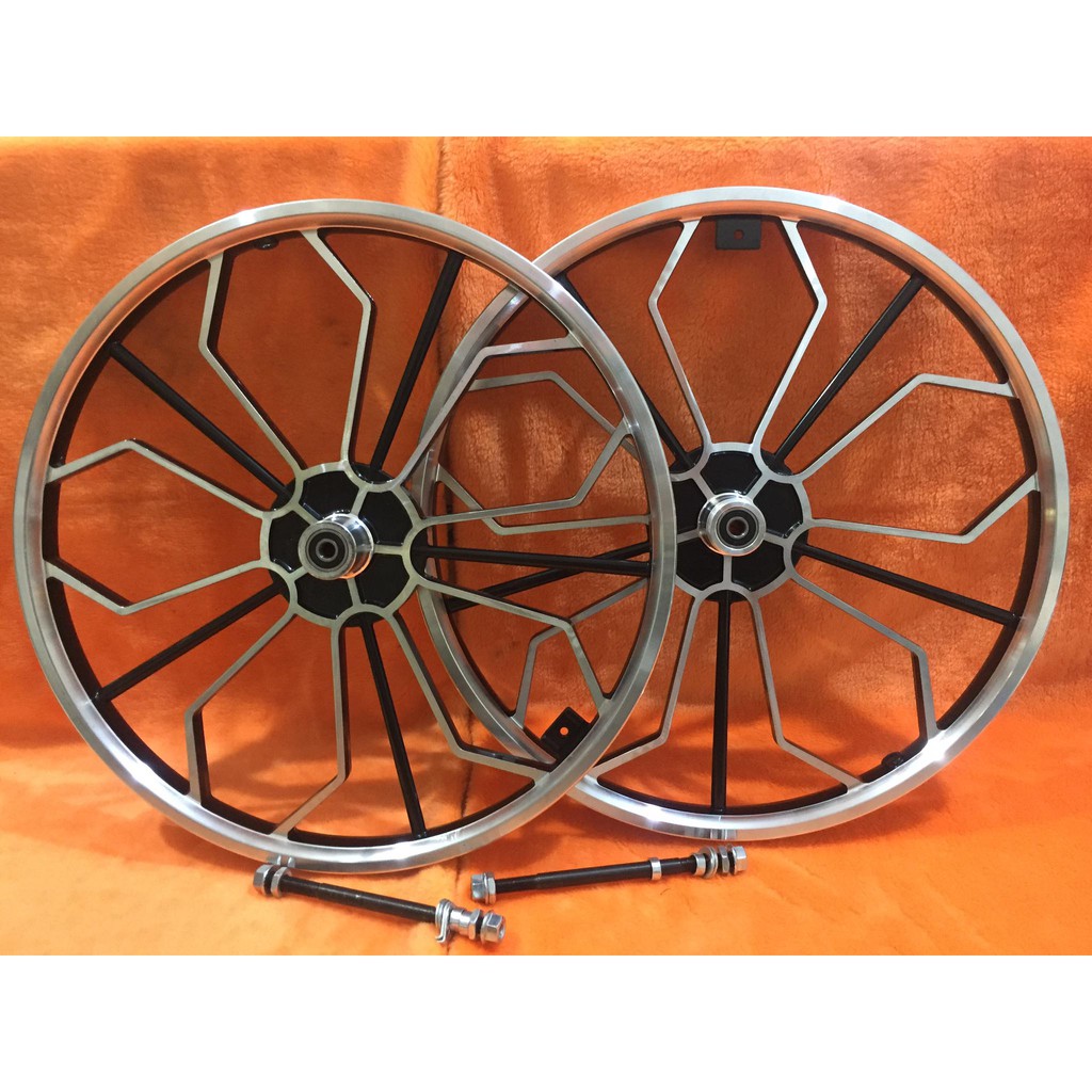 Bicycle Mags for "BMX 20 x 1.75" double thread (pair) | Shopee Philippines