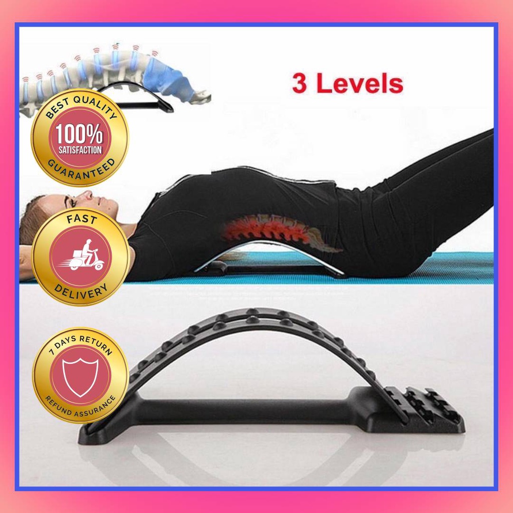 Original Back Support Pain Reliever Magnetic Pressure Stretcher Lumbar ...