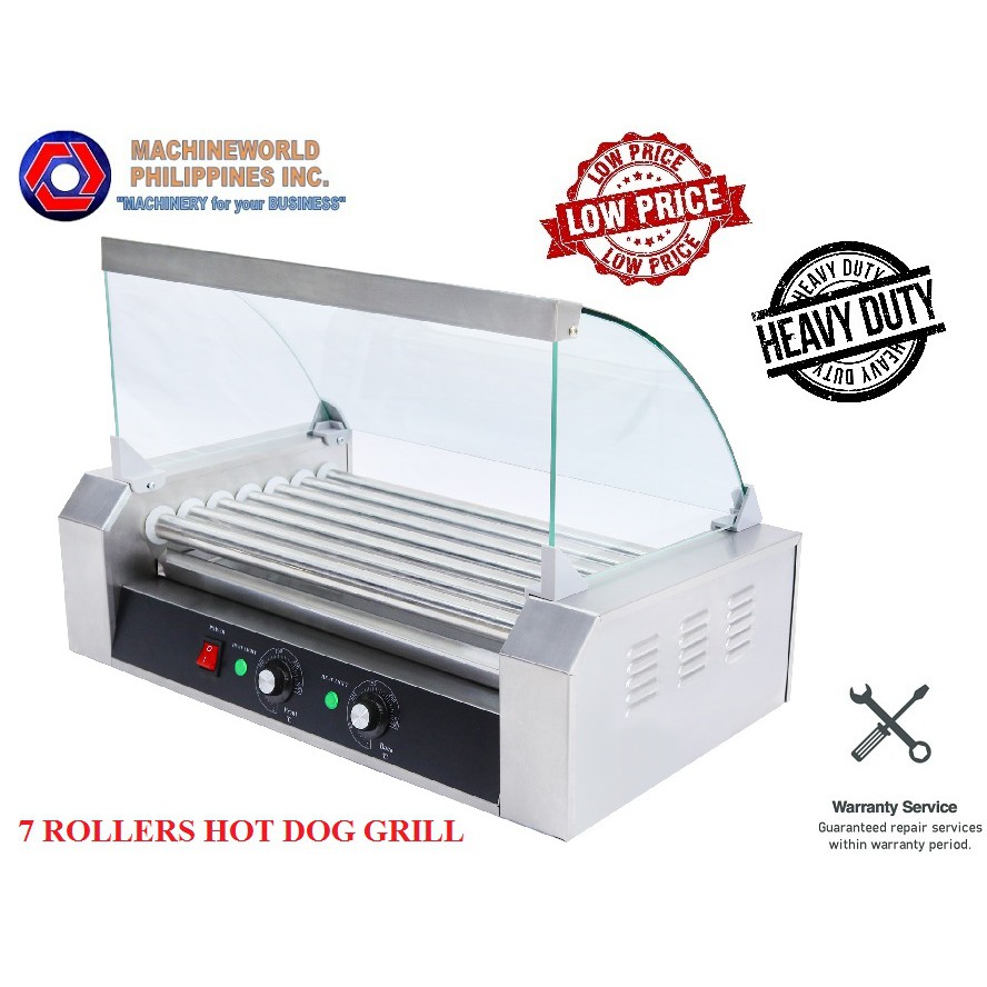 Hotdog Roller Grill 7 Pins/10 Pins Electric Griller | Shopee Philippines