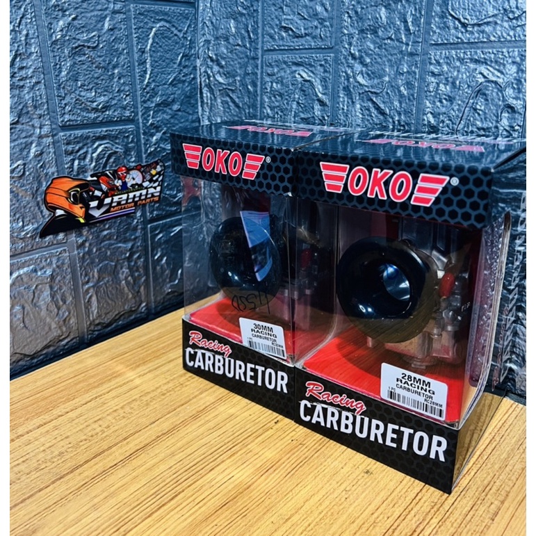 OKO Racing Carburetor Carb Assembly Assy Flat slide type EVO Universal ...