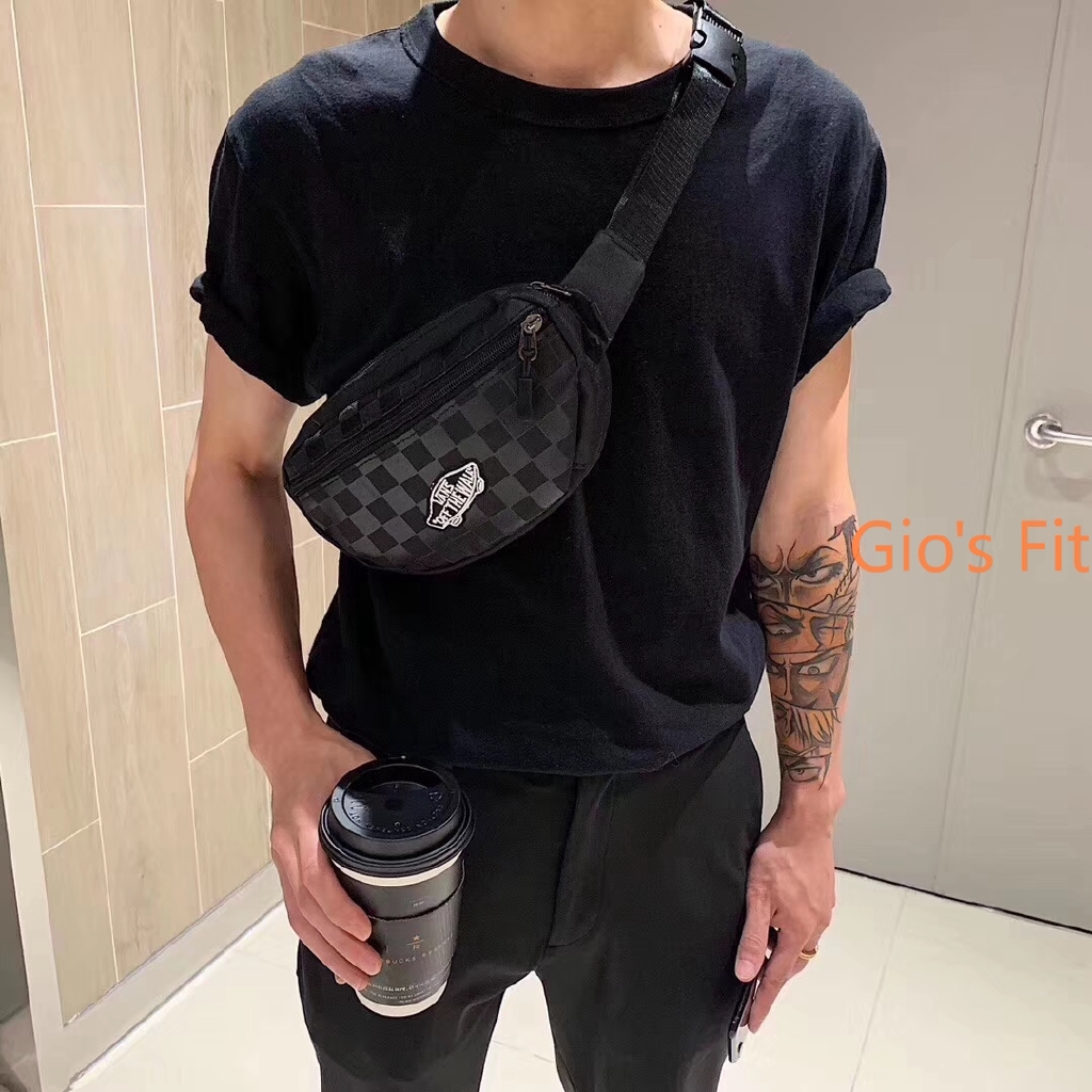 STOCK MALAYSIA UNISEX VANS Waist Sling Bag Shoulder Bag Messenger Bag ...