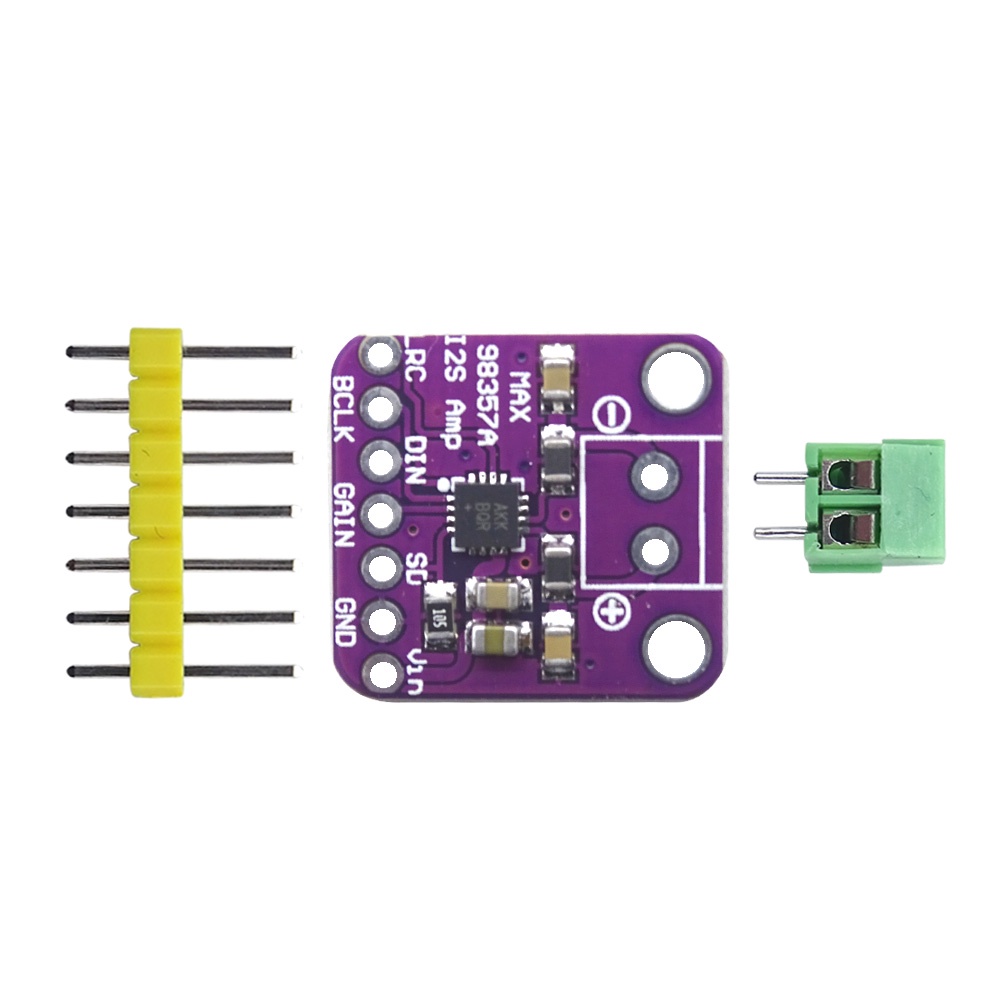 Max98357 I2S 3W Class D Amplifier Breakout Interface Dac Decoder Module ...