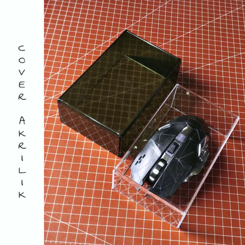 Acrylic Wireless Gaming Mouse Cover - Anti-dust Mouse Protector ...