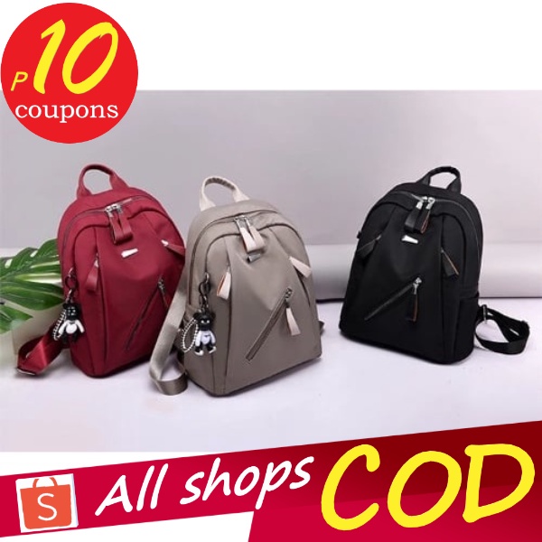 Korean Water Proof Backpack New Trendy Multi Pocket Laptop Pockets For ...