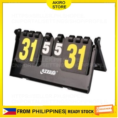 Professional PVC Badminton Football Volleyball Competitions 4 Digit Multi Sports Scoreboard ...