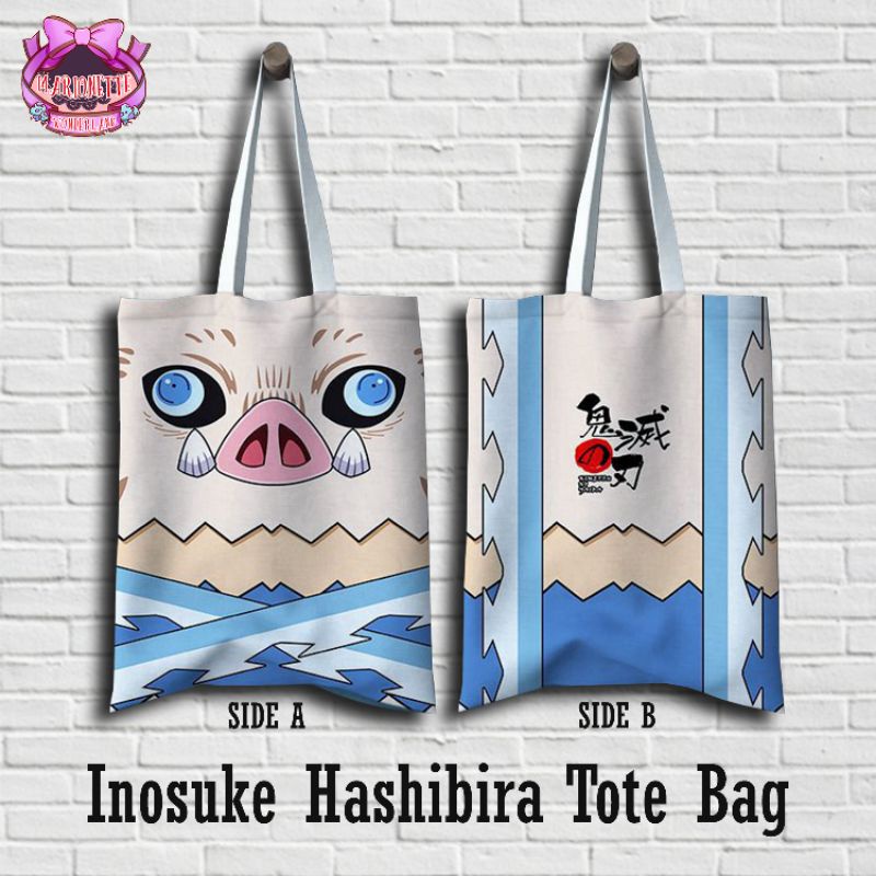Inosuke Hashibira Demon Slayer Kimetsu No Yaiba Anime Fashion Yote Bag ...