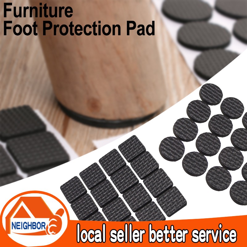 【In Stock】4/9/16Pcs Set Adhesive Furniture Leg Table Chair Feet Floor ...