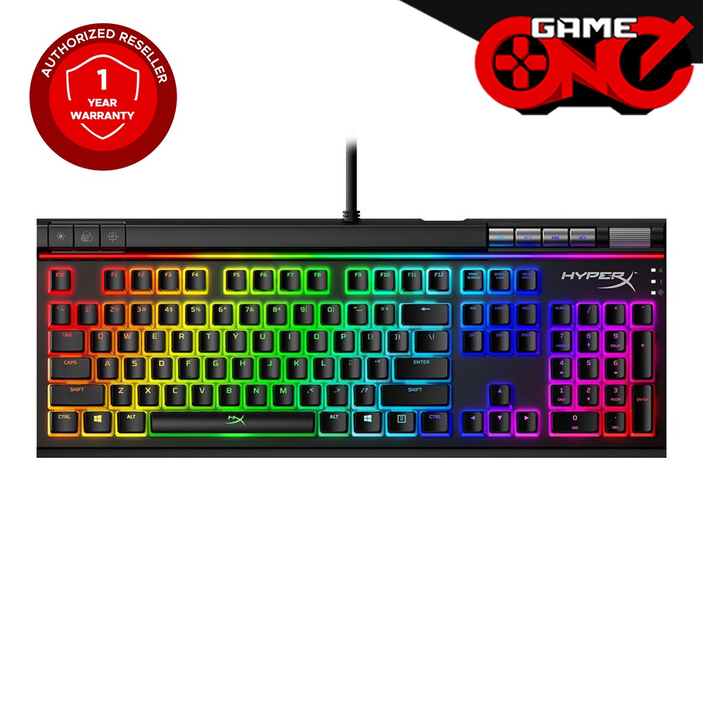 HyperX Alloy Elite 2 RGB Mechanical Gaming Keyboard [Red Liner Red ...