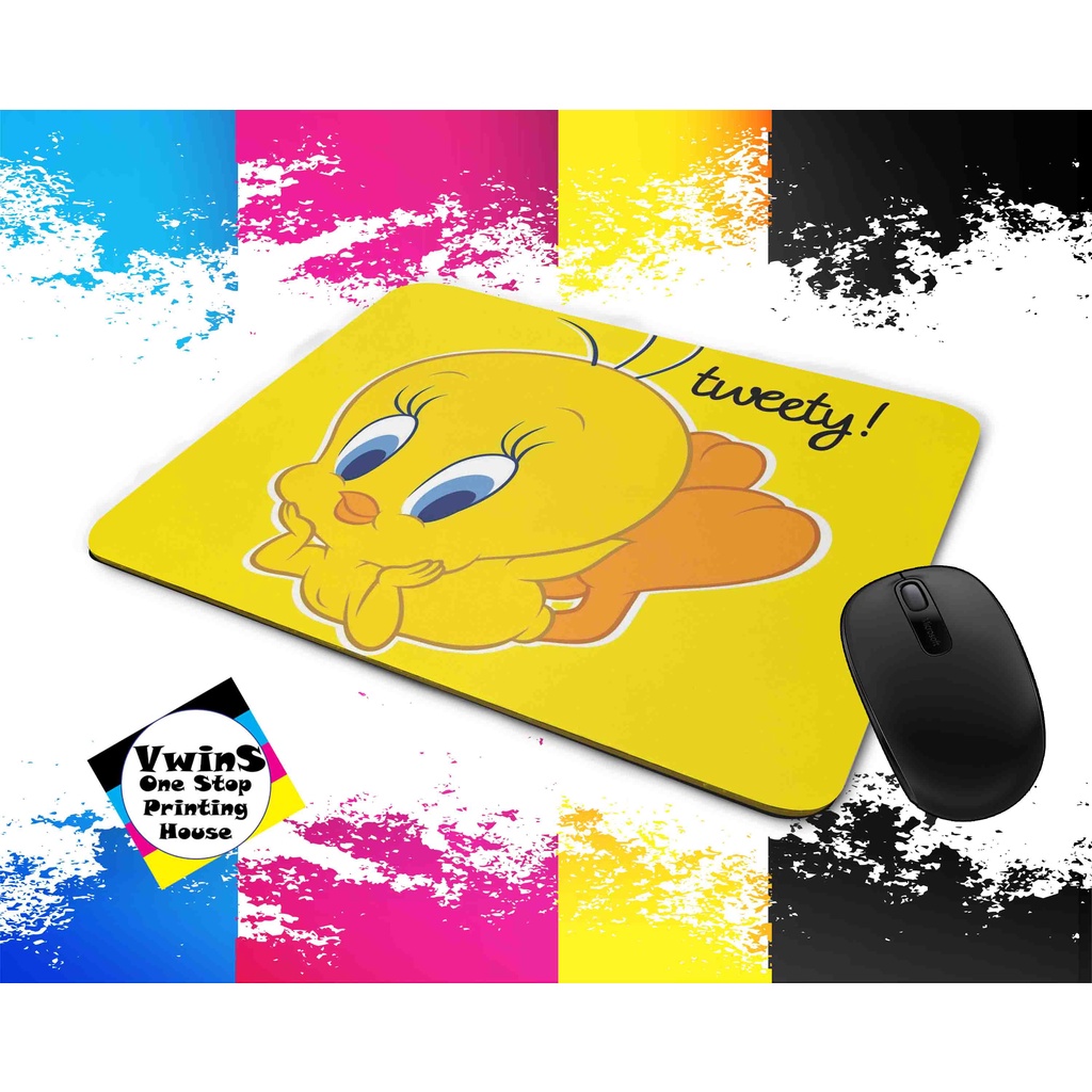Tweety Bird Design Mousepad! Sweetie tweet Tweety Bird Looney Tunes ...