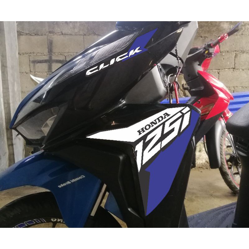 Honda Click 125i Front Side Decals (Pair) | Shopee Philippines